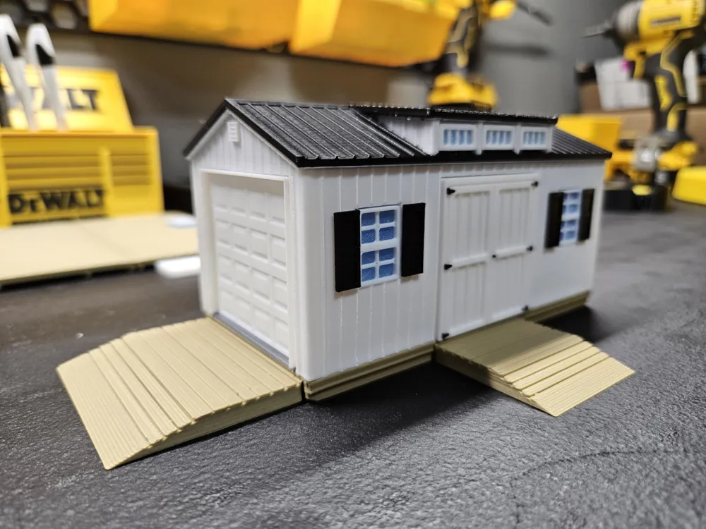 Model Craftsman 10x20' Shed by oSPARKSo MakerWorld: Download Free 3D Models