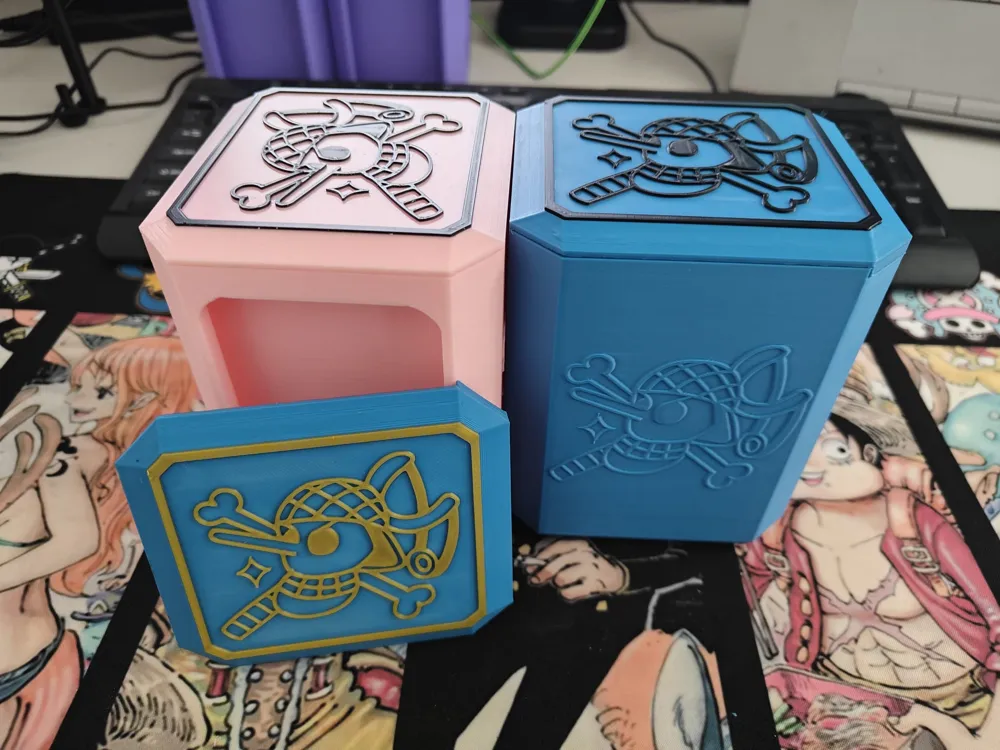 Usopp One Piece TCG Deckbox - Free 3D Print Model - MakerWorld