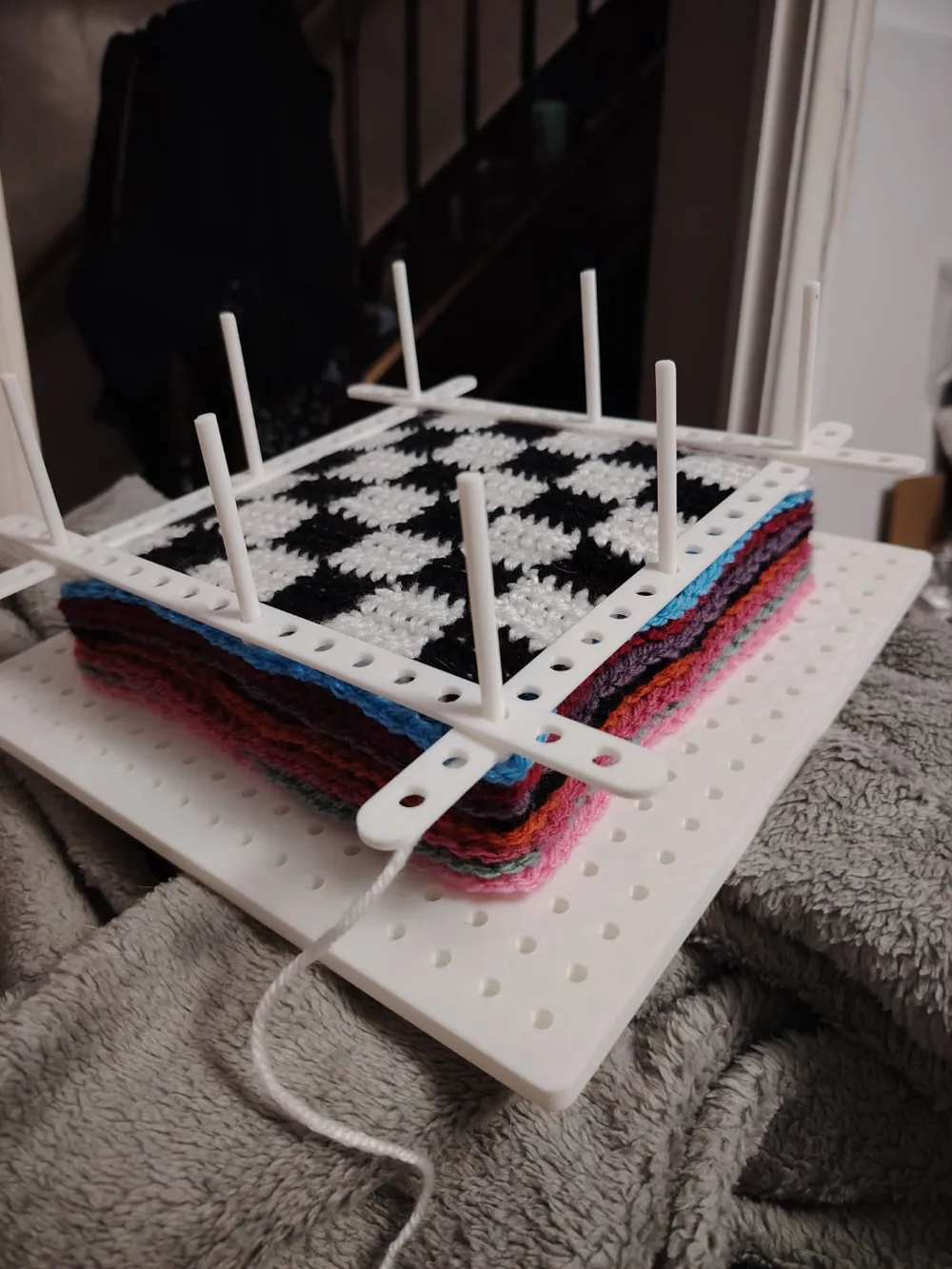Crochet Blocking Board (250x250) by The Squishies - MakerWorld