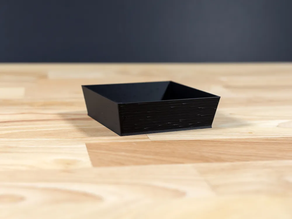 Square & Rectangle Drip Tray Generator / OpenSCAD - Free 3D Print Model ...