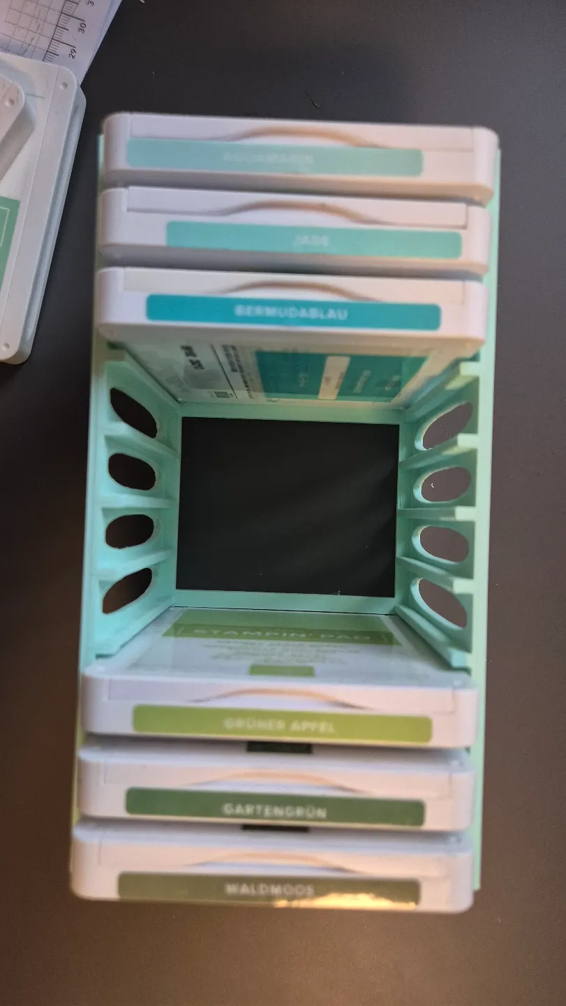 Stampin UP Stamp Pad Rack new - Free 3D Print Model - MakerWorld