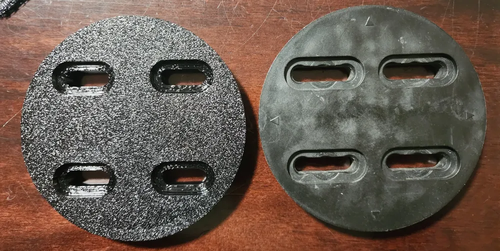 Rossignol Bindings - Disc Adapter to Snowboard - Free 3D Print Model ...