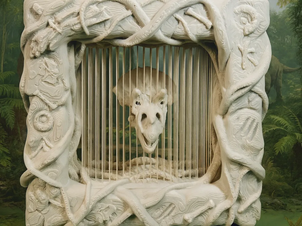 Jungle Triceritops String Art - Free 3D Print Model - MakerWorld