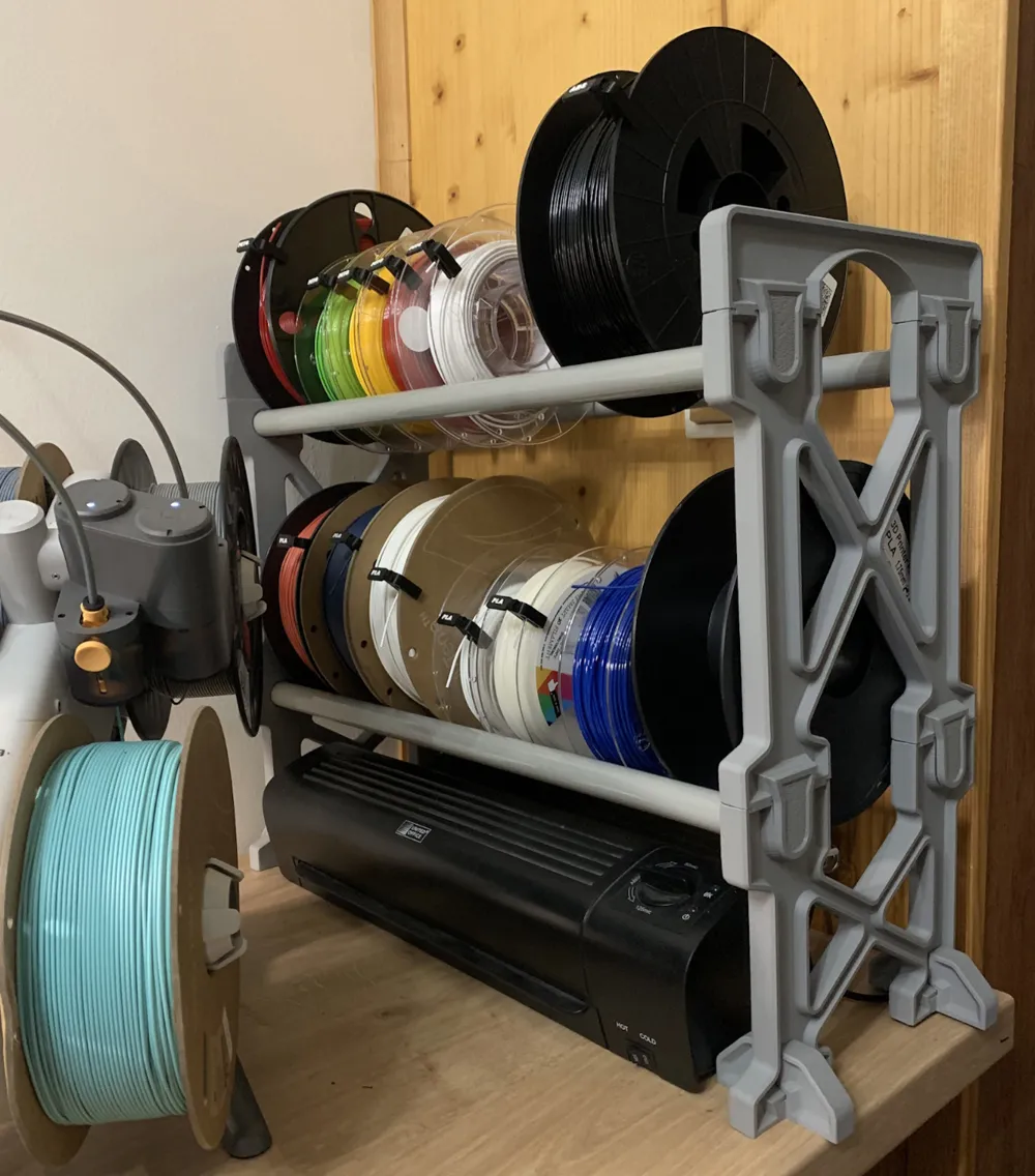 Stacking rack for filaments by Roman Z Véšek - MakerWorld