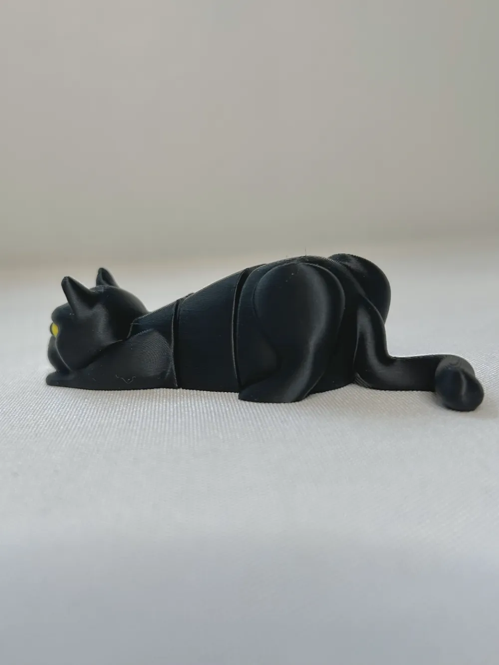 Black Cat Ready to Pounce fidget by nerddad3d MakerWorld: Download Free ...