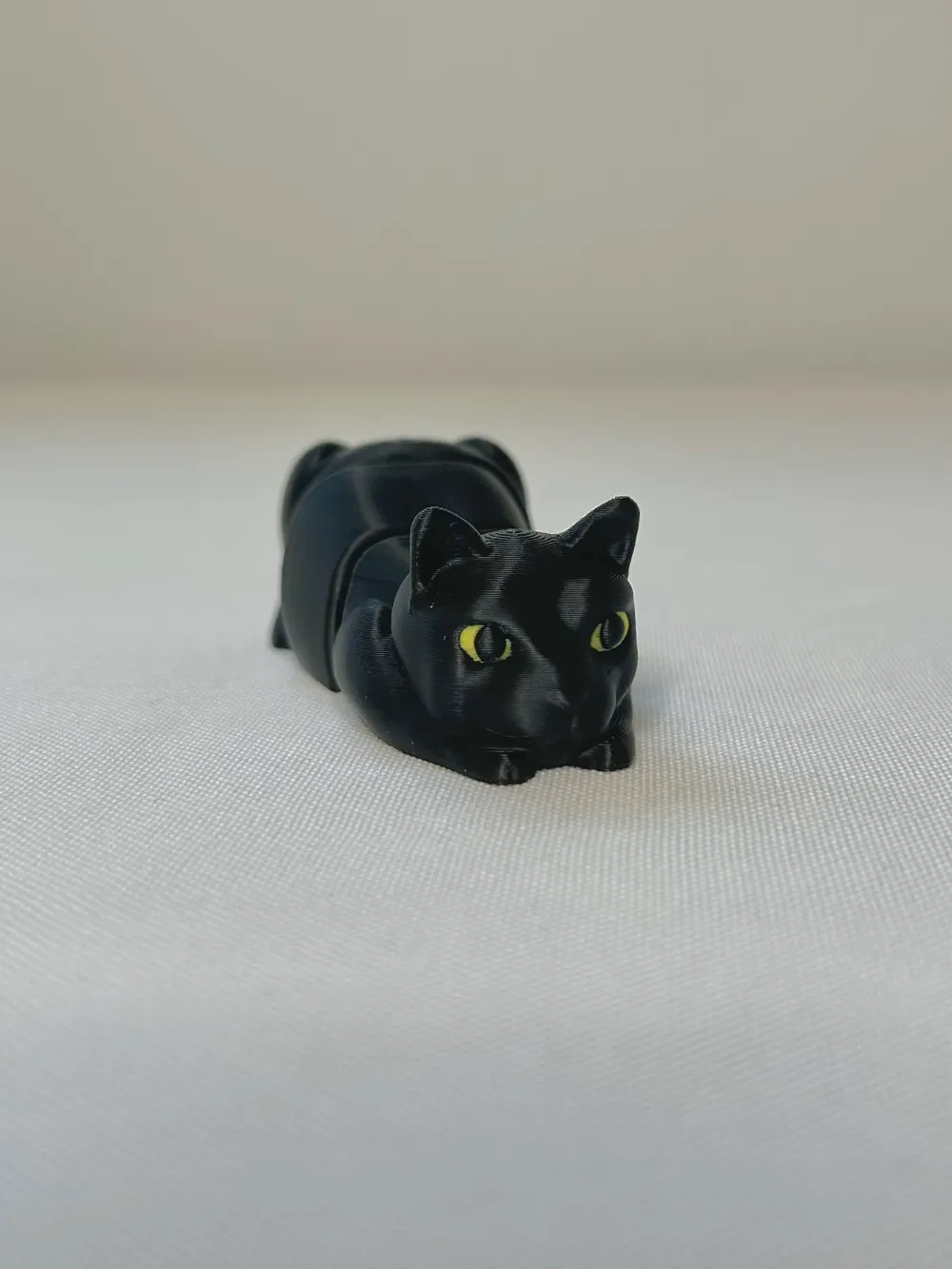Black Cat Ready to Pounce fidget by nerddad3d MakerWorld: Download Free ...