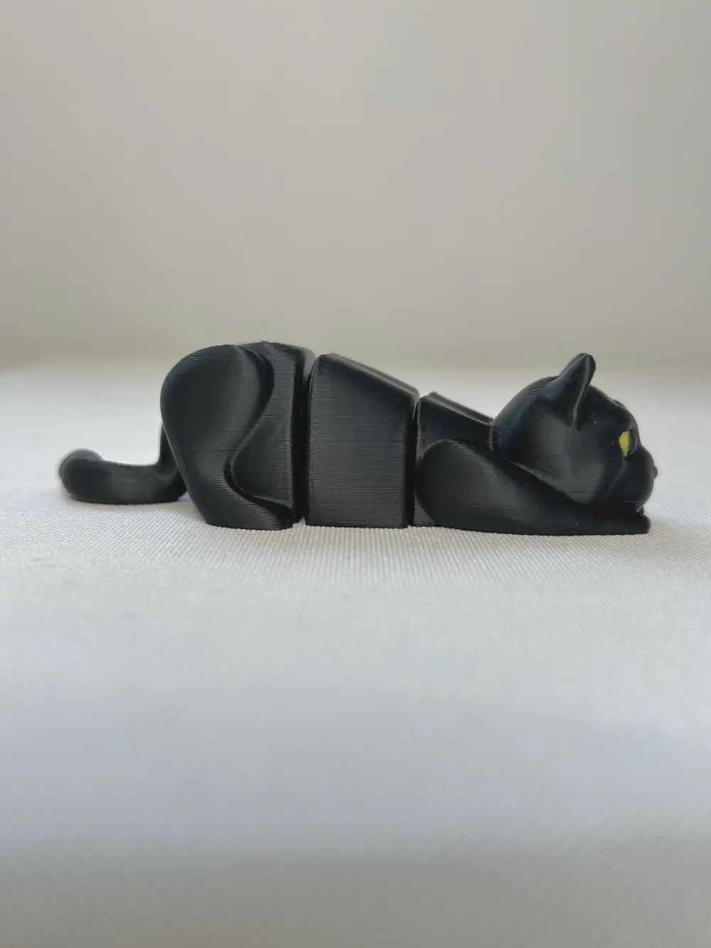 Black Cat Ready to Pounce fidget by nerddad3d MakerWorld: Download Free ...