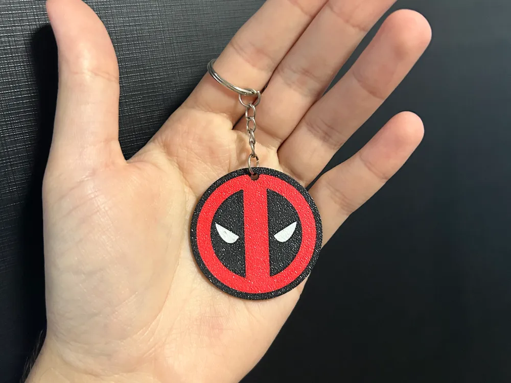 Deadpool keychain by Super3D - MakerWorld