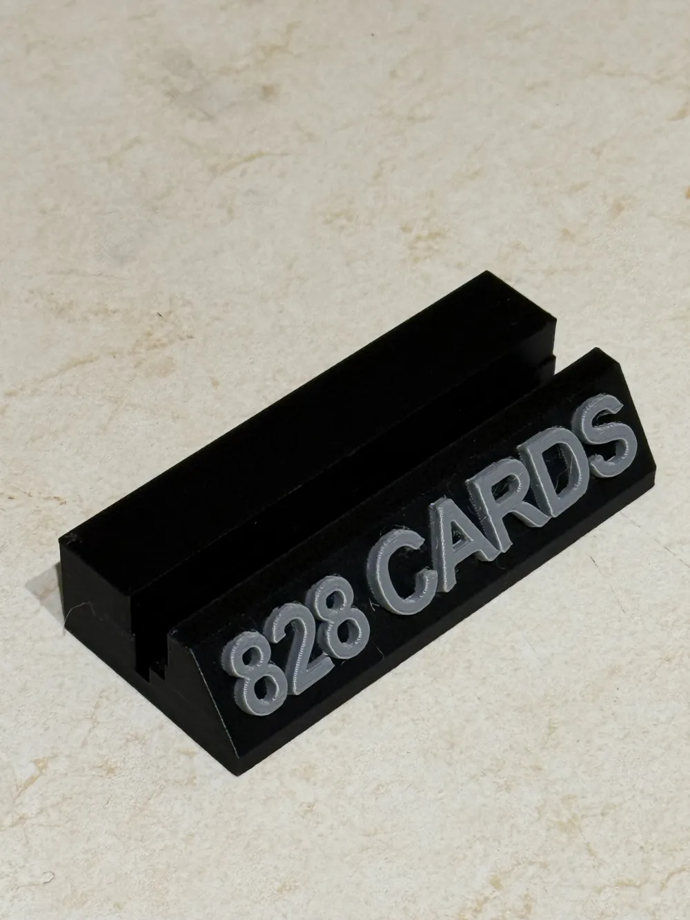 Universal Single Card Stand - Free 3D Print Model - MakerWorld