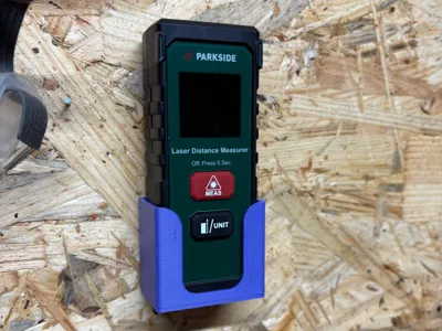 Parkside Laser Distance Measurer Holder - Free 3D Print Model - MakerWorld