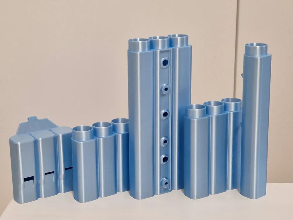 Arabian Triple Drone flute (A4 Hijaz scale) - Free 3D Print Model ...