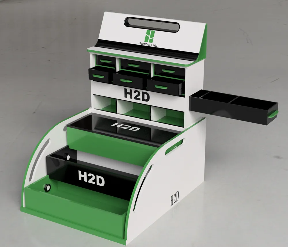 H2D TOOL BOX - Free 3D Print Model - MakerWorld