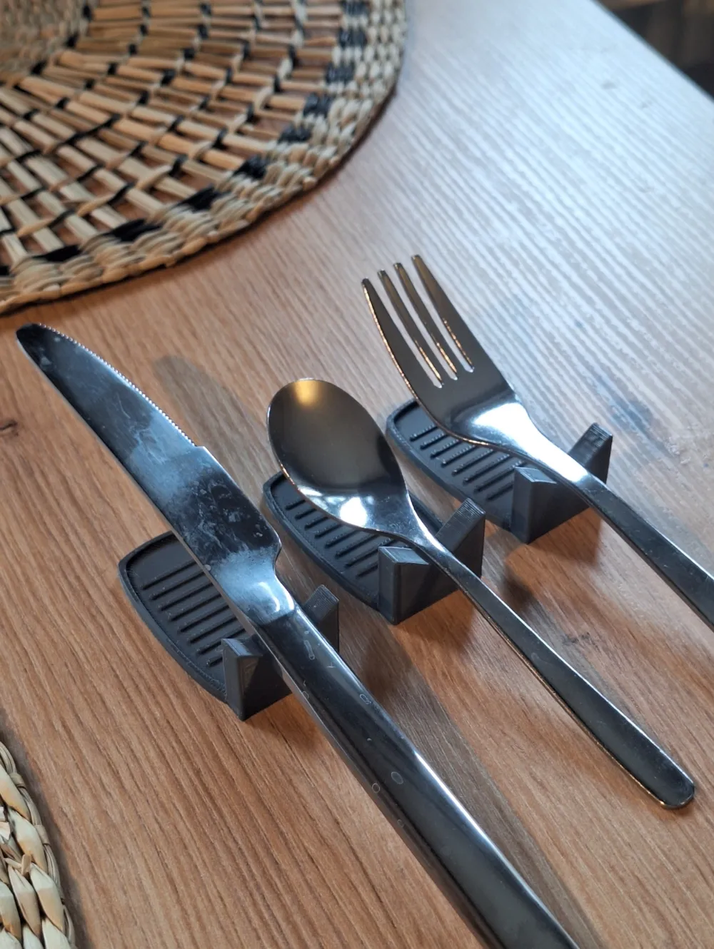 Spoon & Fork Holder by Ureleed Records MakerWorld: Download Free 3D Models