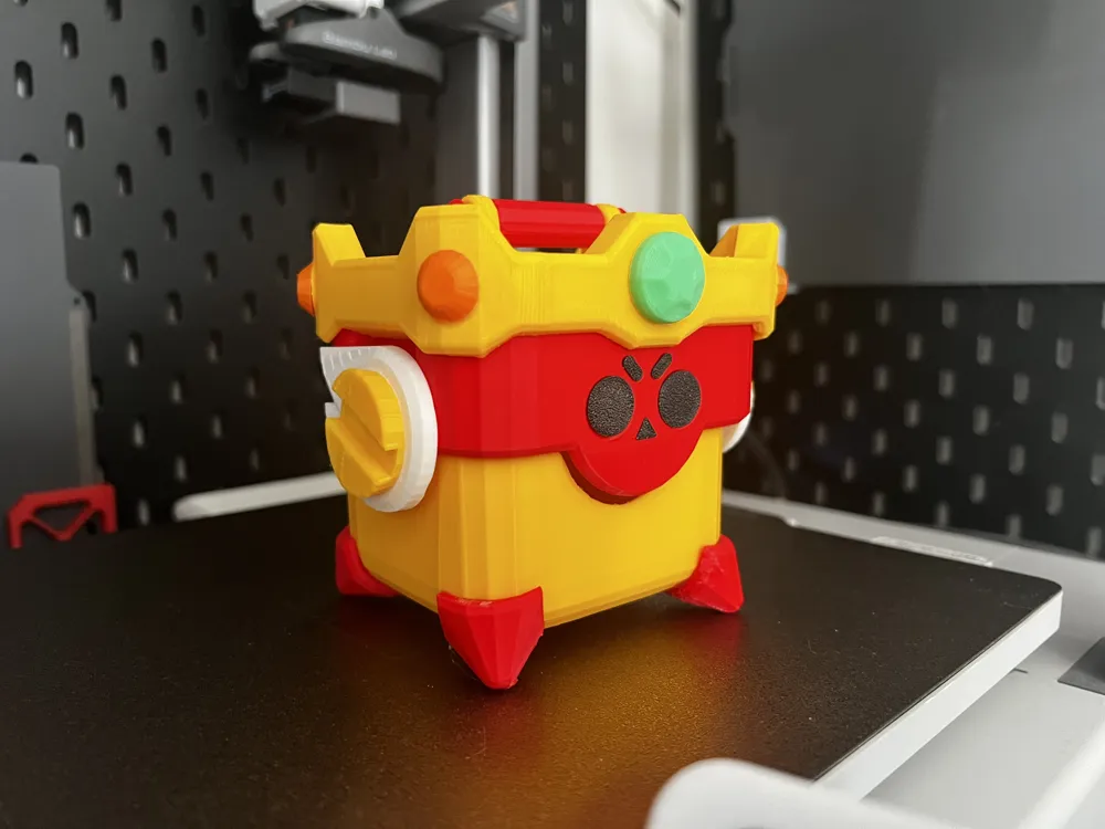Brawl Stars Omega Box - Free 3D Print Model - MakerWorld