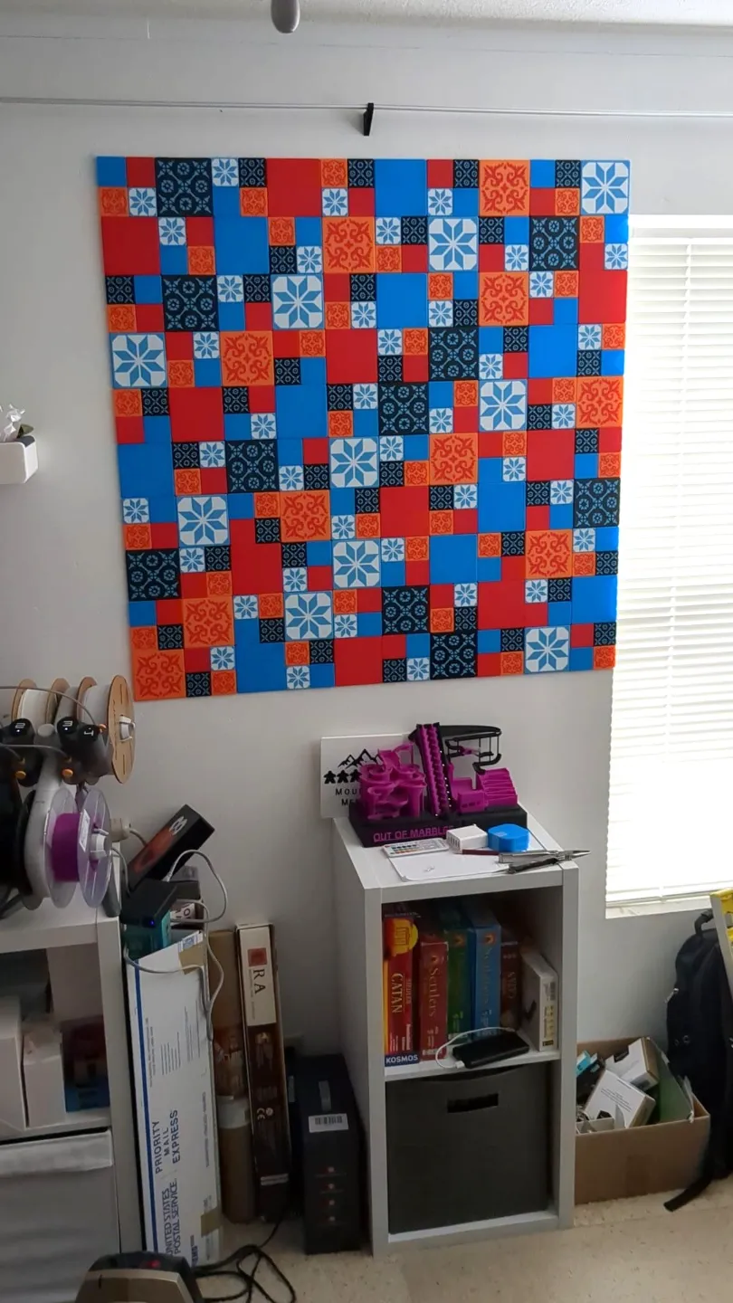 Azul wall tiles by Cory Isakson - MakerWorld