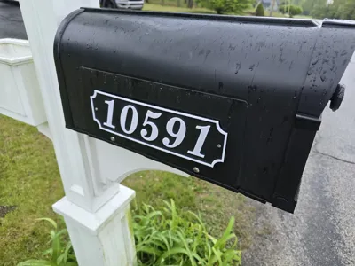 Customizable House Number Sign - Free 3D Print Model - MakerWorld