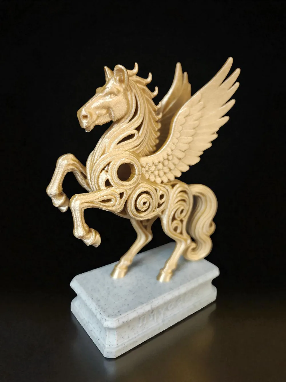 Rampant Pegasus - Free 3D Print Model - MakerWorld