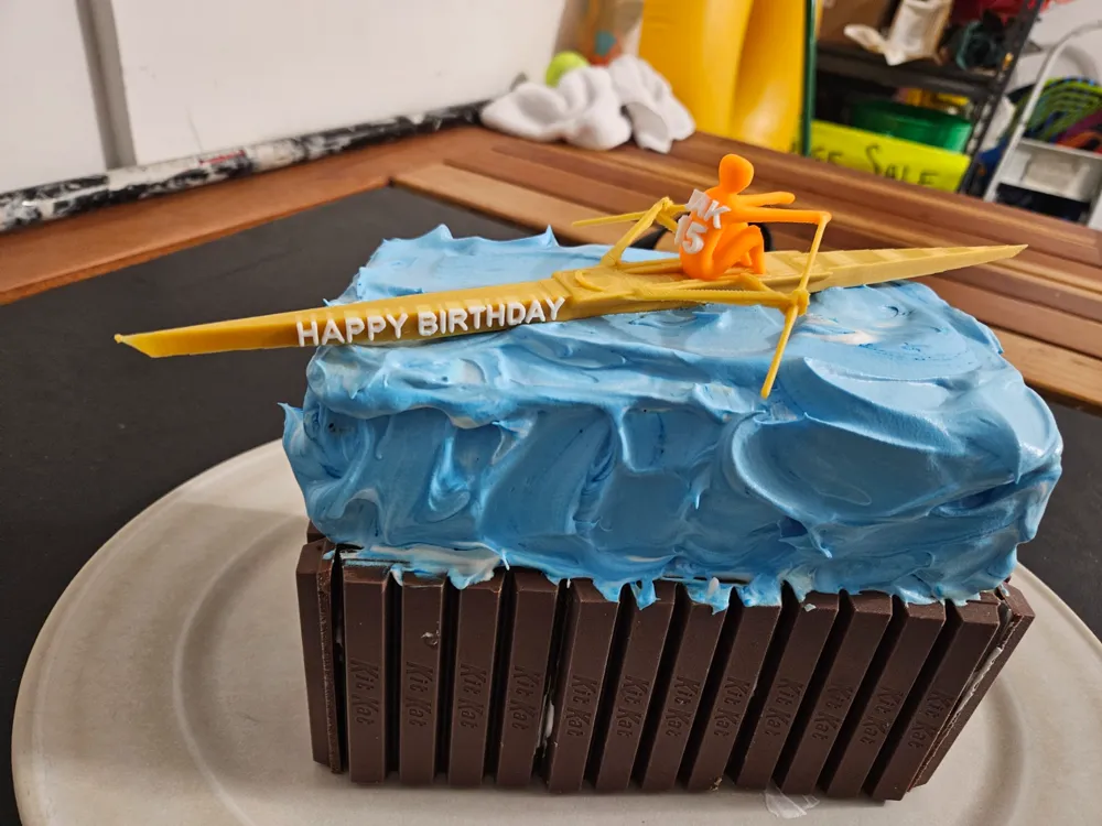 Rowing Model & Birthday Cake Topper - Customizable Remixed by shawn.mek ...