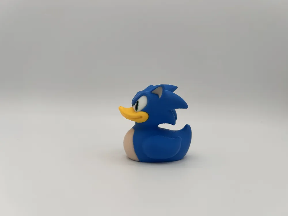 Sonic the Hedgehog Duck - Free 3D Print Model - MakerWorld