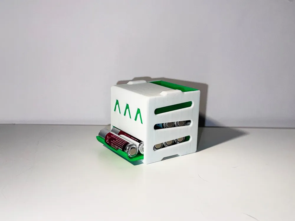 Stackable Battery Rack AA & AAA - Free 3D Print Model - MakerWorld