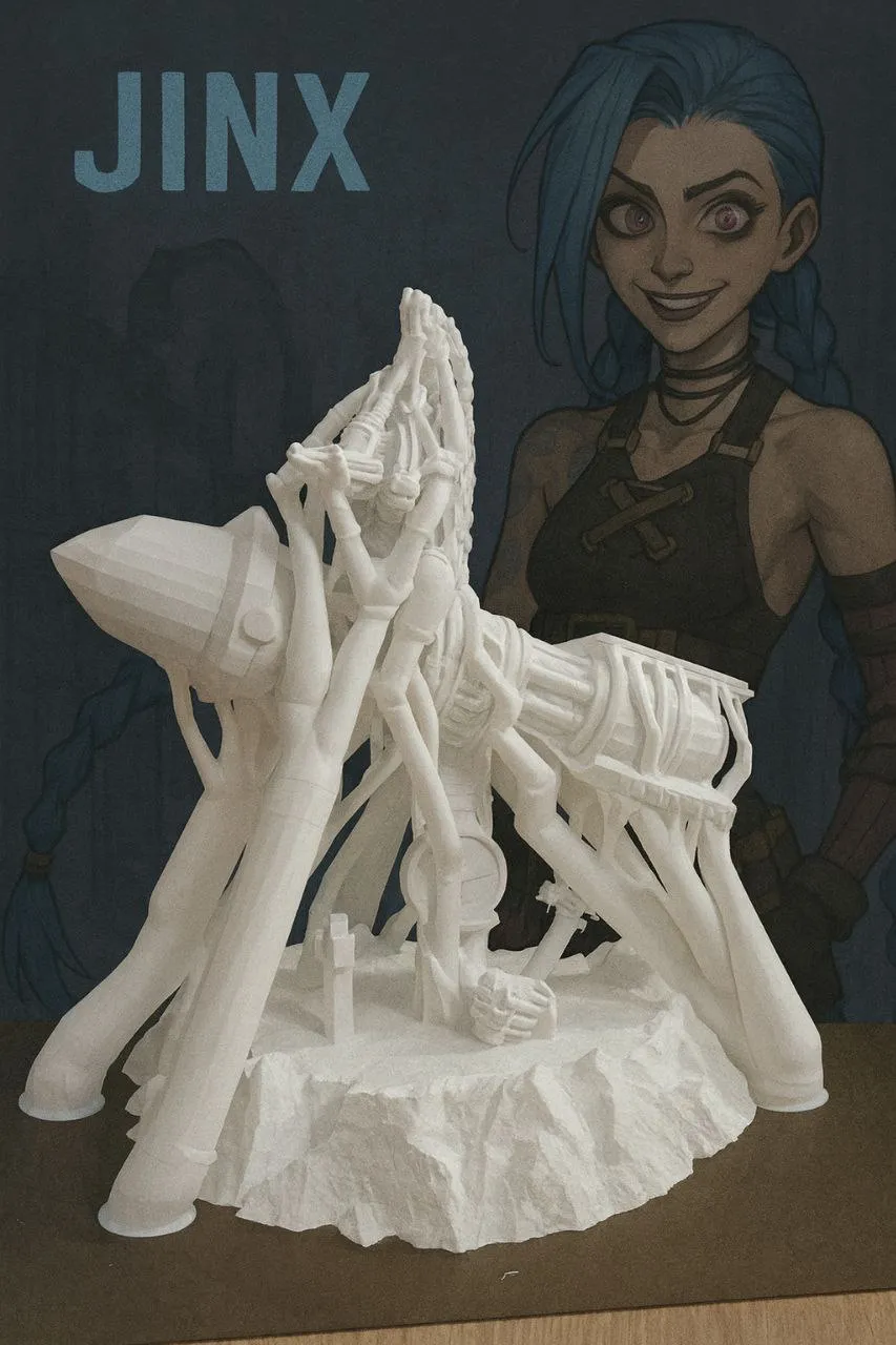 Jinx - Free 3D Print Model - MakerWorld