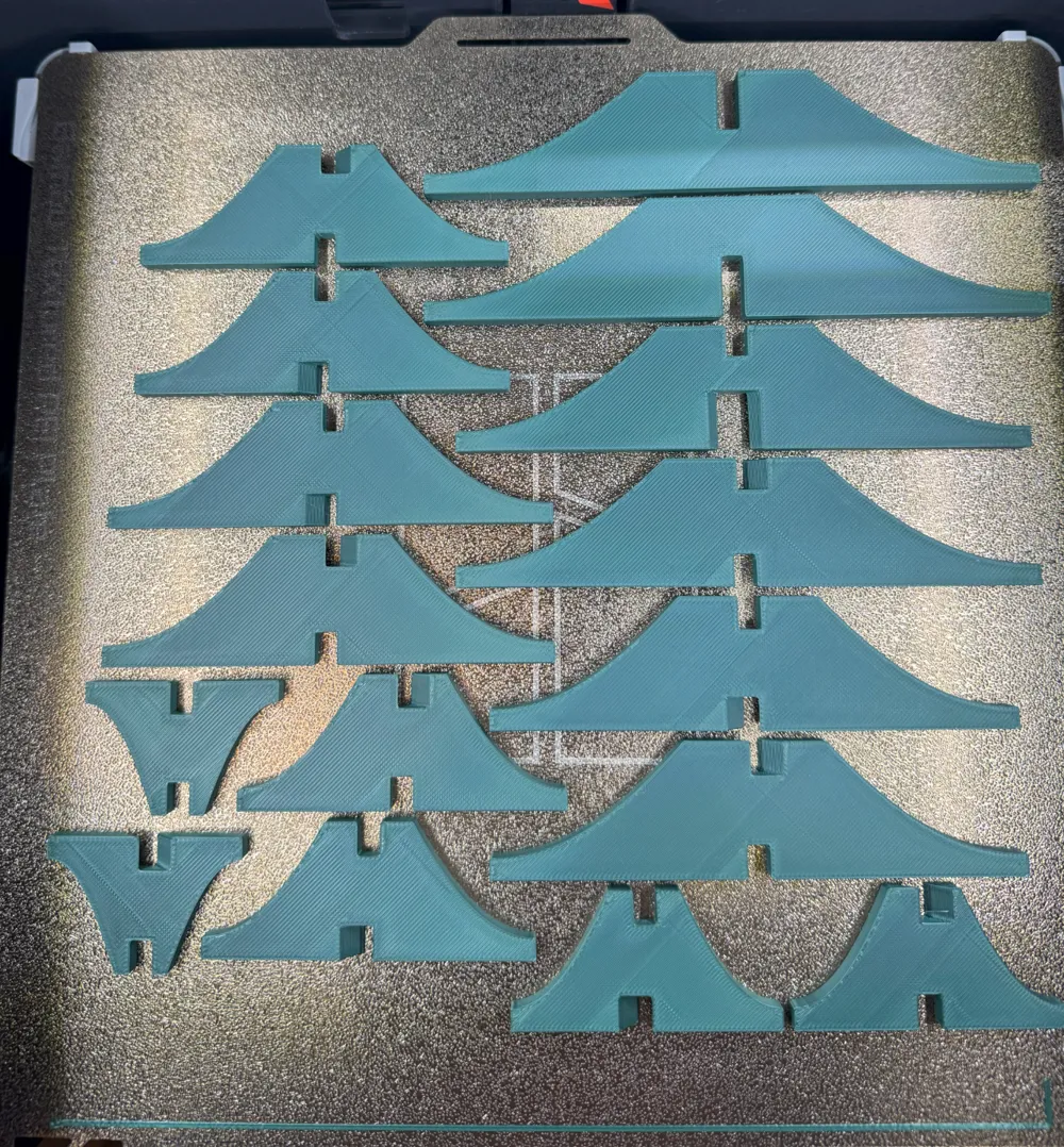 Christmas Tree, Interlocking; Easy Assembly - Free 3D Print Model ...