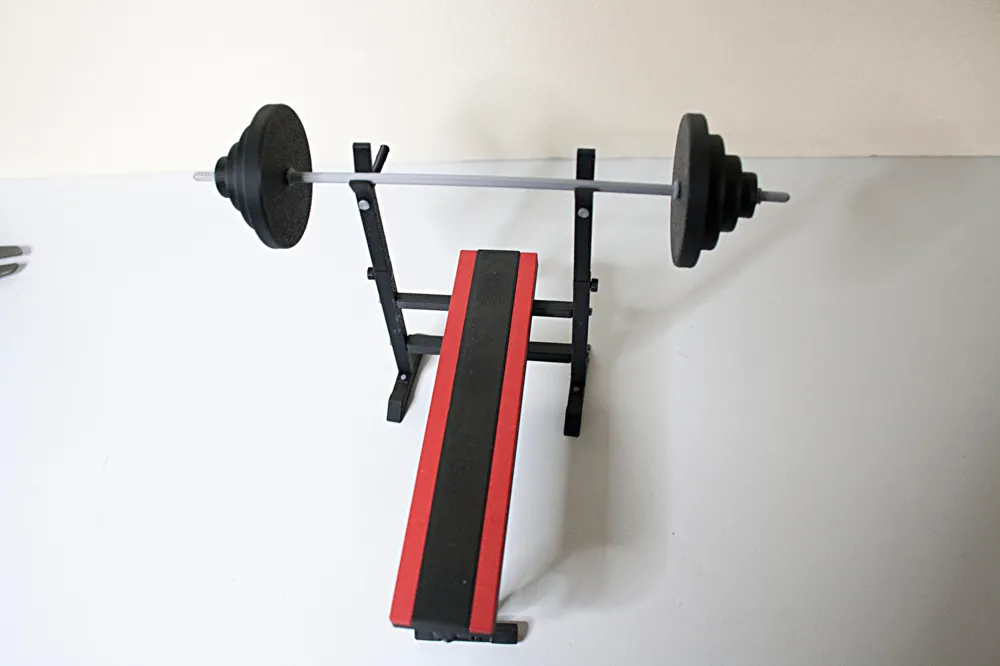 Miniature Bench Press for diorama scale 1-10 by Wilhelmus MakerWorld ...