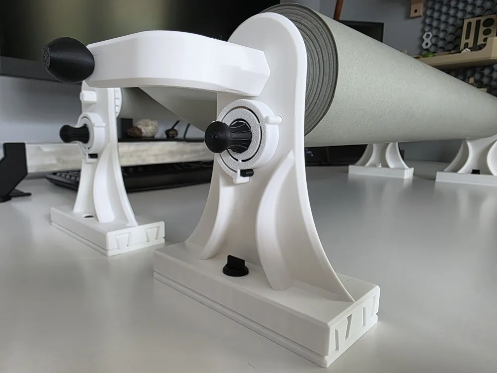 Crank-Driven Desktop Scratch Paper System by Overton_Prints MakerWorld: Download Free 3D Models