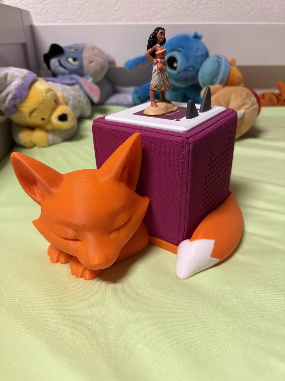 Fox Music Box Holder - Free 3D Print Model - MakerWorld