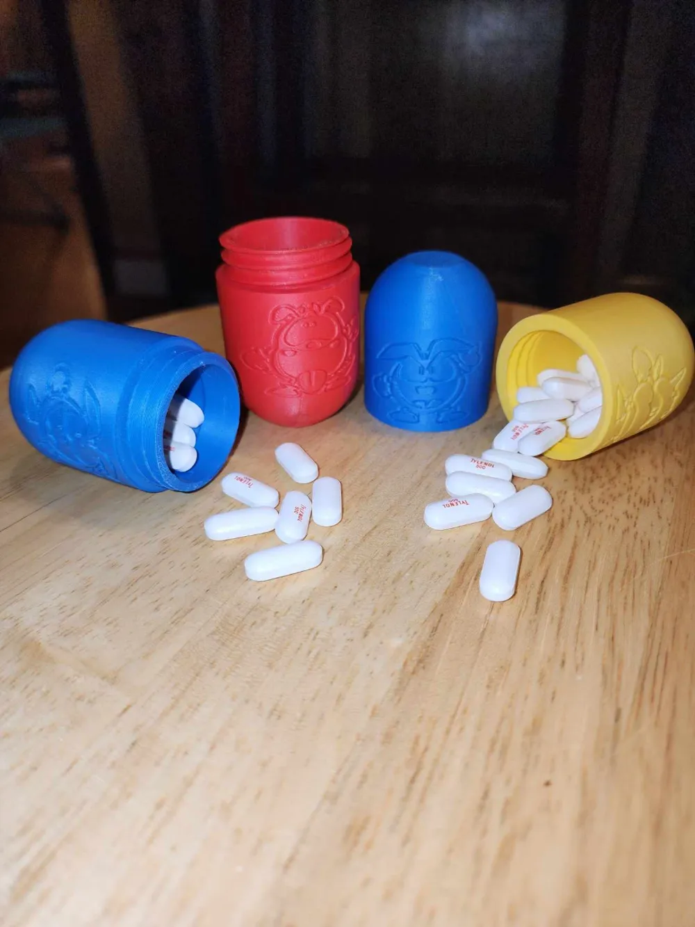 Dr. Mario Pill Container by HB United - MakerWorld