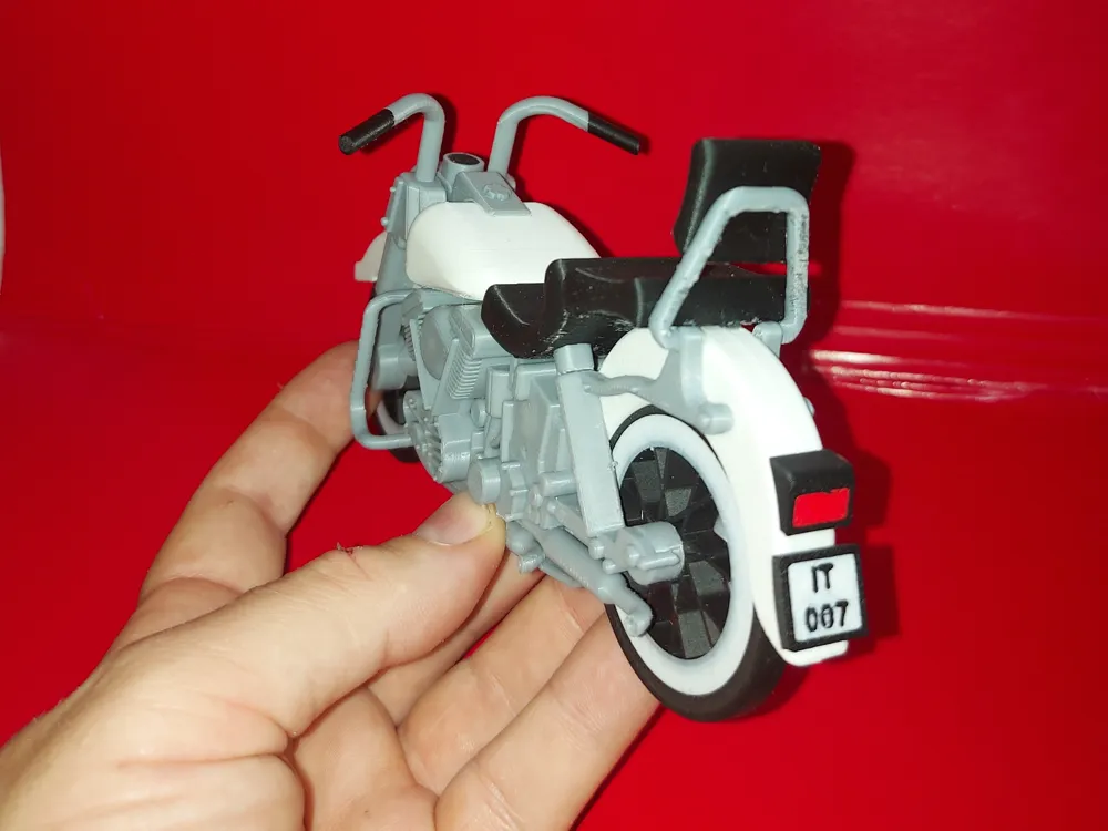 Motorcycle Harley Davidson Duo-Glide - Free 3D Print Model - MakerWorld