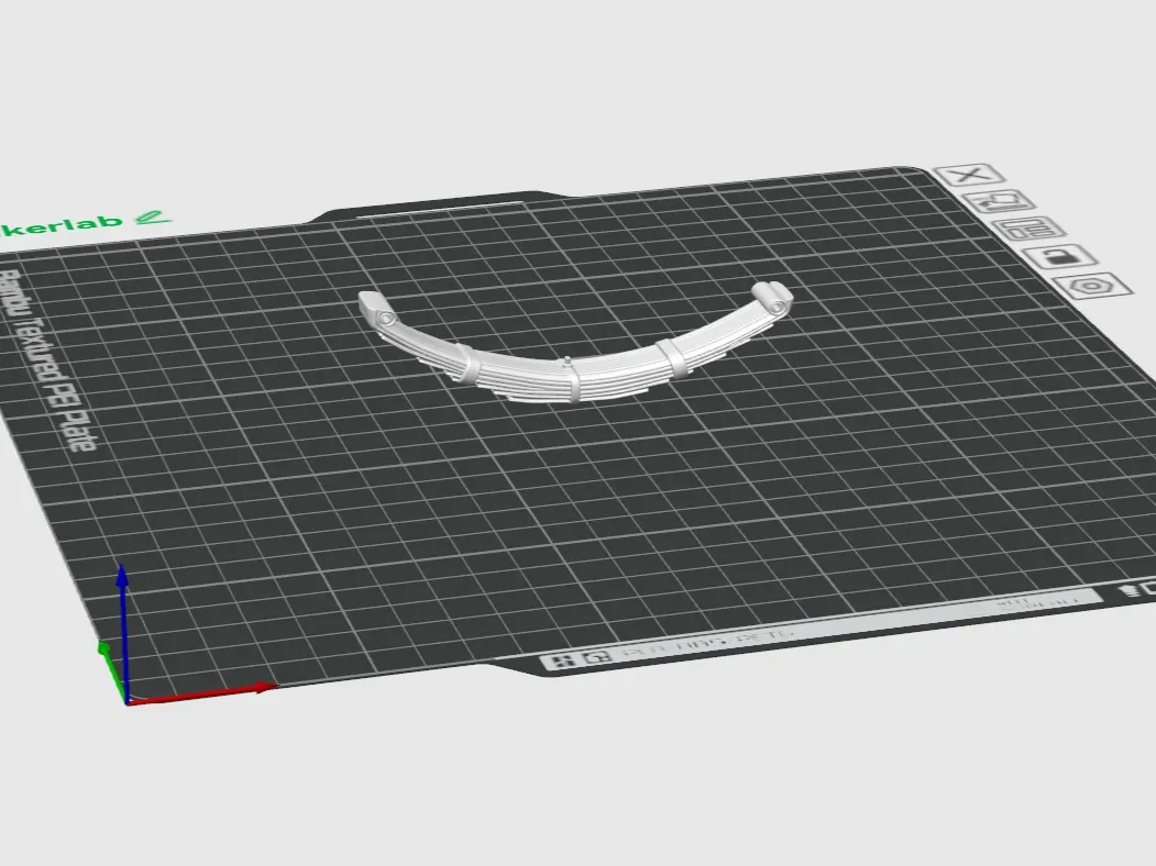 Spring beam for trucks - Free 3D Print Model - MakerWorld