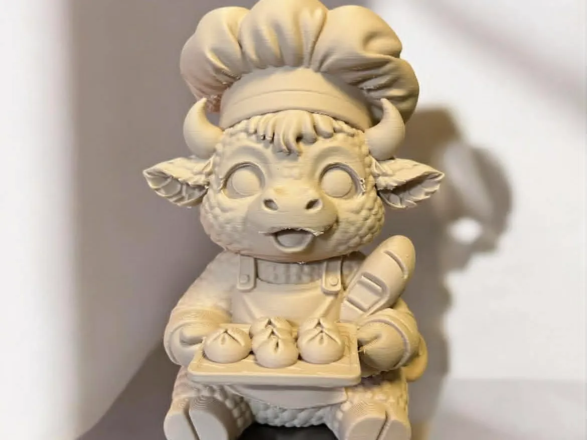 Highland Cow baker - Free 3D Print Model - MakerWorld