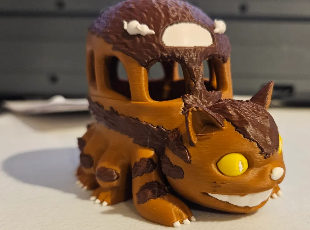 Catbus From My Neighbor Totoro. AMS 4 color by Verm MakerWorld ...