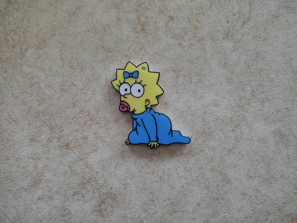 Maggie Simpson por Robynud MakerWorld: Baixe modelos 3D gratuitos