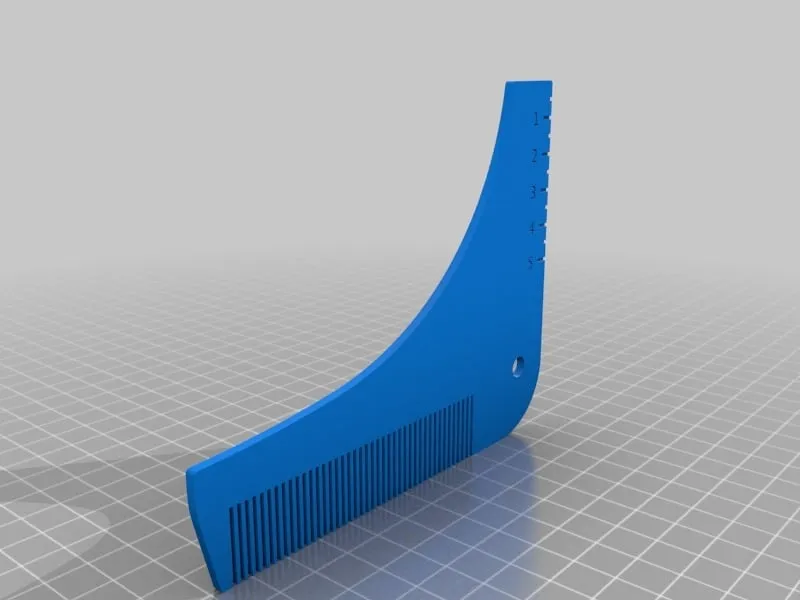 Beard shaping tool - Free 3D Print Model - MakerWorld