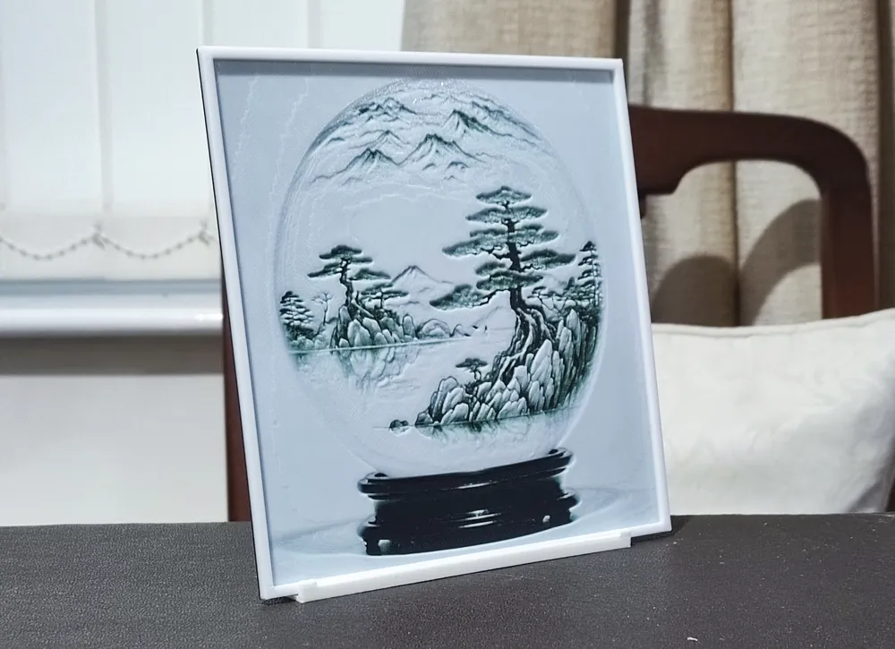 Snow Globe Japan - HueForge 3 Color by BoDad MakerWorld: Download Free ...