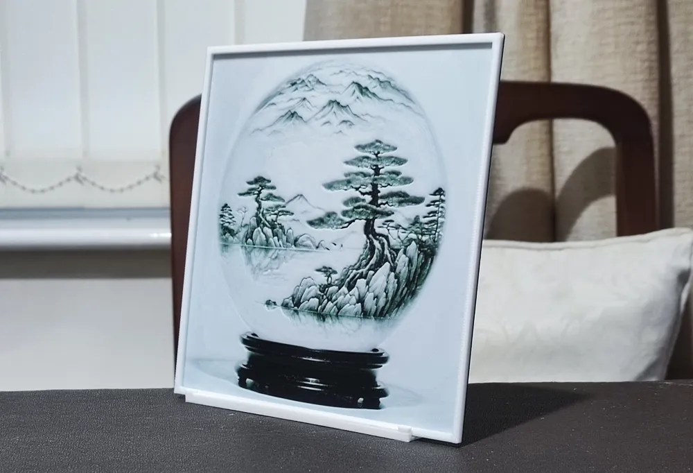 Snow Globe Japan - HueForge 3 Color by BoDad MakerWorld: Download Free ...