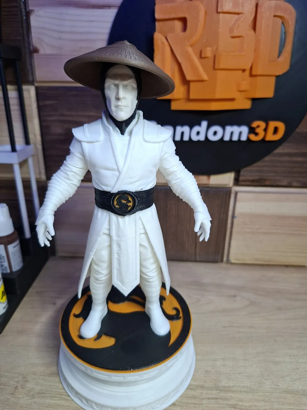 Mortal Kombat Raiden Multi Part AMS - Free 3D Print Model - MakerWorld