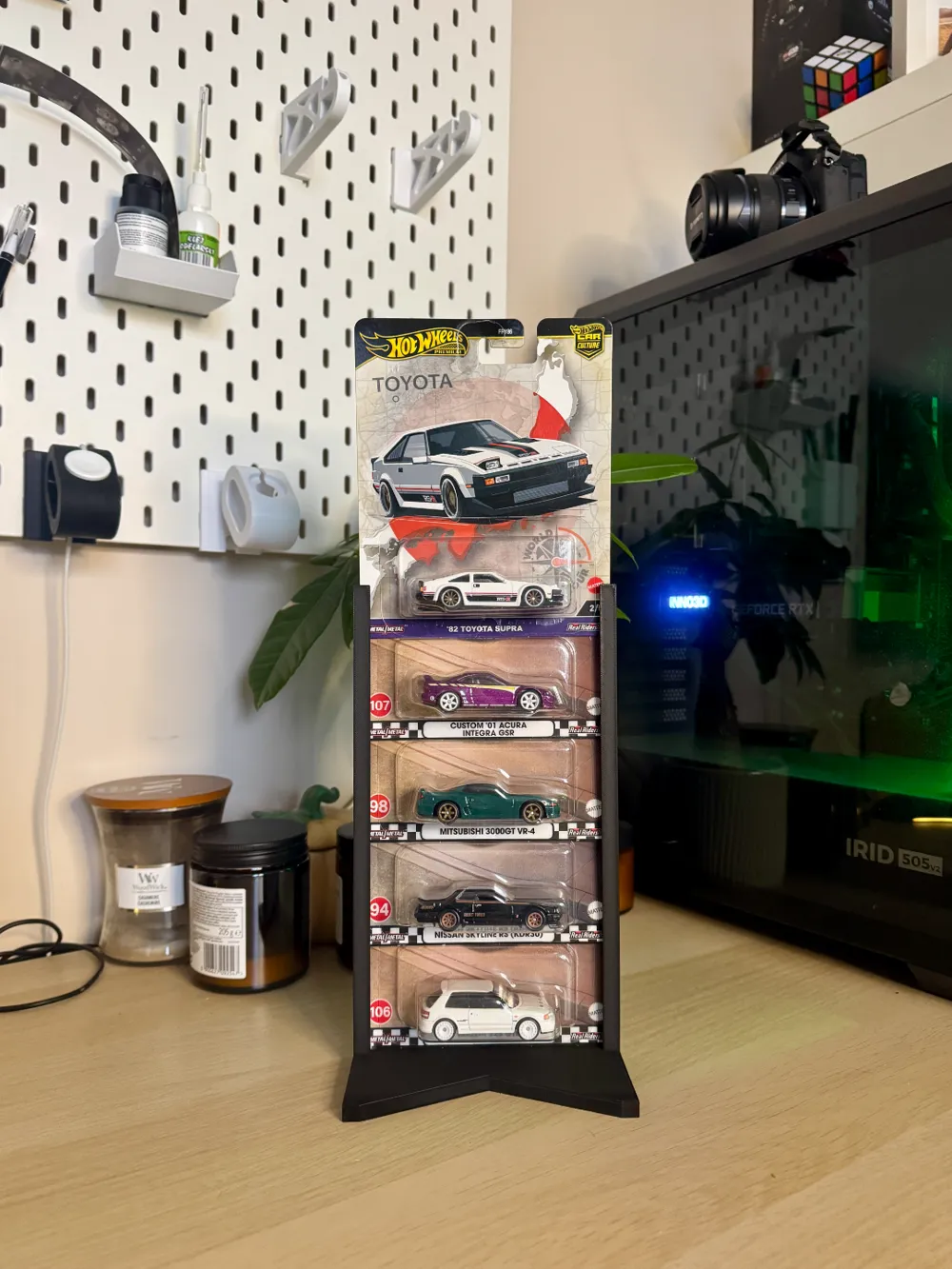 Hot Wheels Stand / Display – One-Piece Design - Free 3D Print Model ...