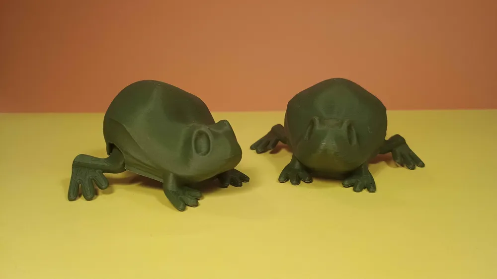 Jumping Frog - Free 3D Print Model - MakerWorld
