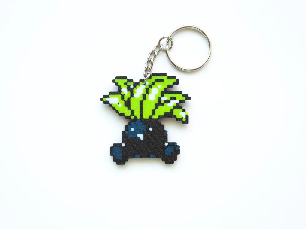 Poke-monster Keychain Pack #23 Growlithe, Oddish - Free 3D Print Model ...