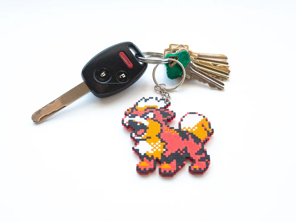 Poke-monster Keychain Pack #23 Growlithe, Oddish - Free 3D Print Model ...