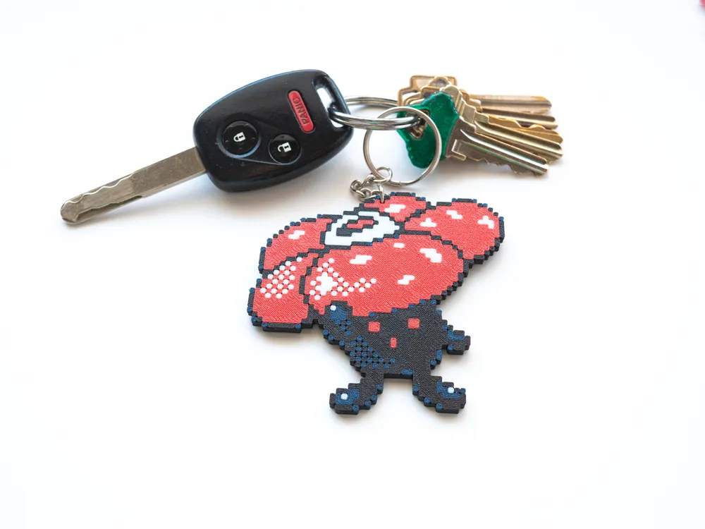 Poke-monster Keychain Pack #23 Growlithe, Oddish - Free 3D Print Model ...