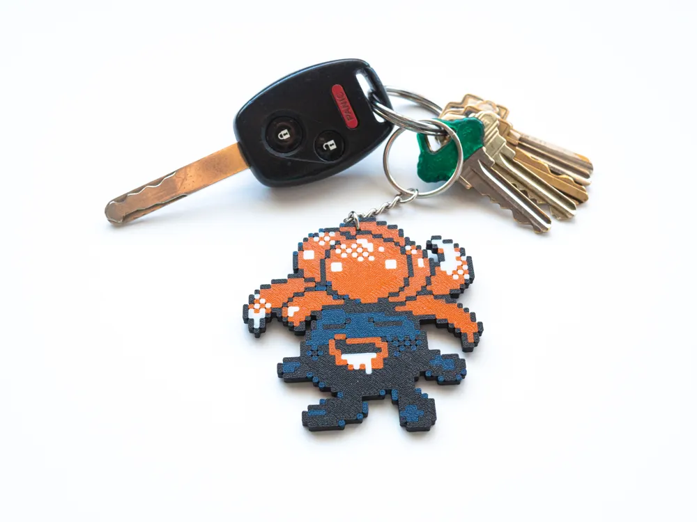 Poke-monster Keychain Pack #23 Growlithe, Oddish - Free 3D Print Model ...