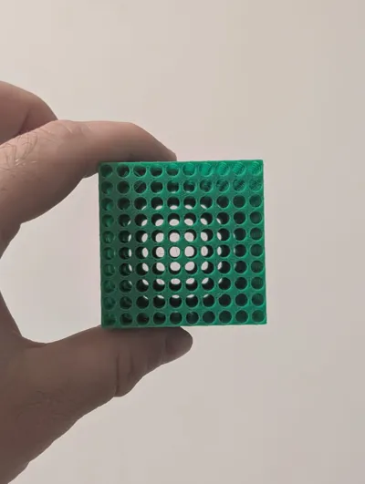 Infinity Grid Cube – Optical Illusion Cube Series by UrSafeWithMe ...