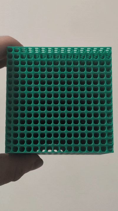 Infinity Grid Cube – Optical Illusion Cube Series by UrSafeWithMe ...