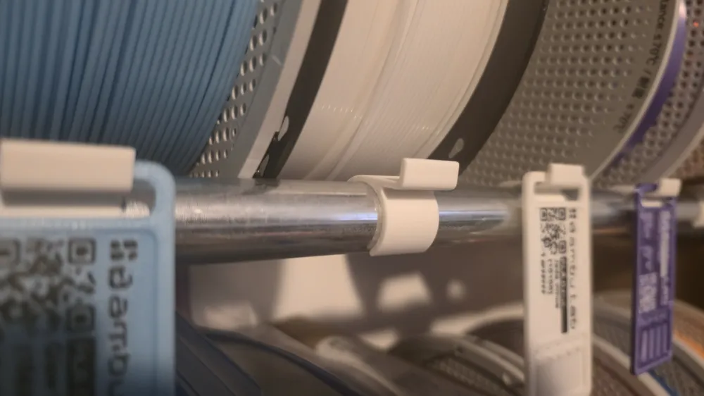Clip/Aufhänger für Filament-Farbmuster-System an RepRack – Kostenloses ...