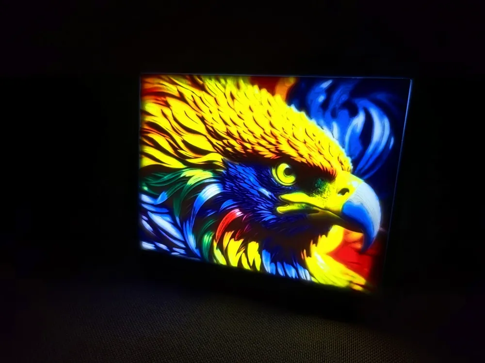 Eagle CMYK Lithophane by Nic-e-Create - MakerWorld