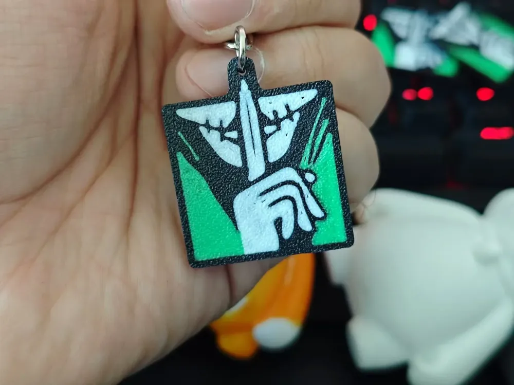 Rainbow Six Siege Caveira Keychain by Leo造物 MakerWorld: Download Free ...